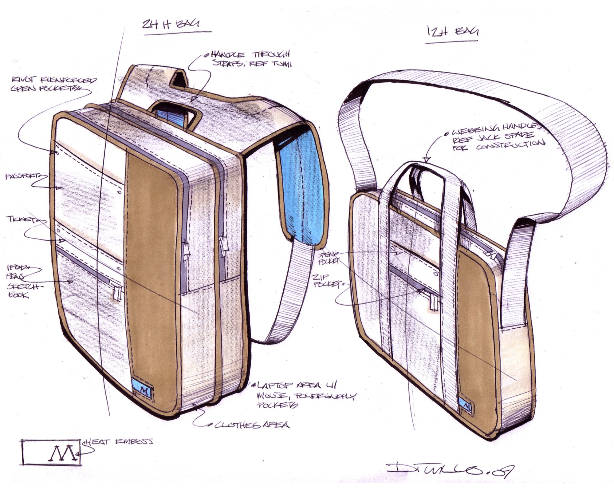 Michael DiTullo Soft Goods and bags